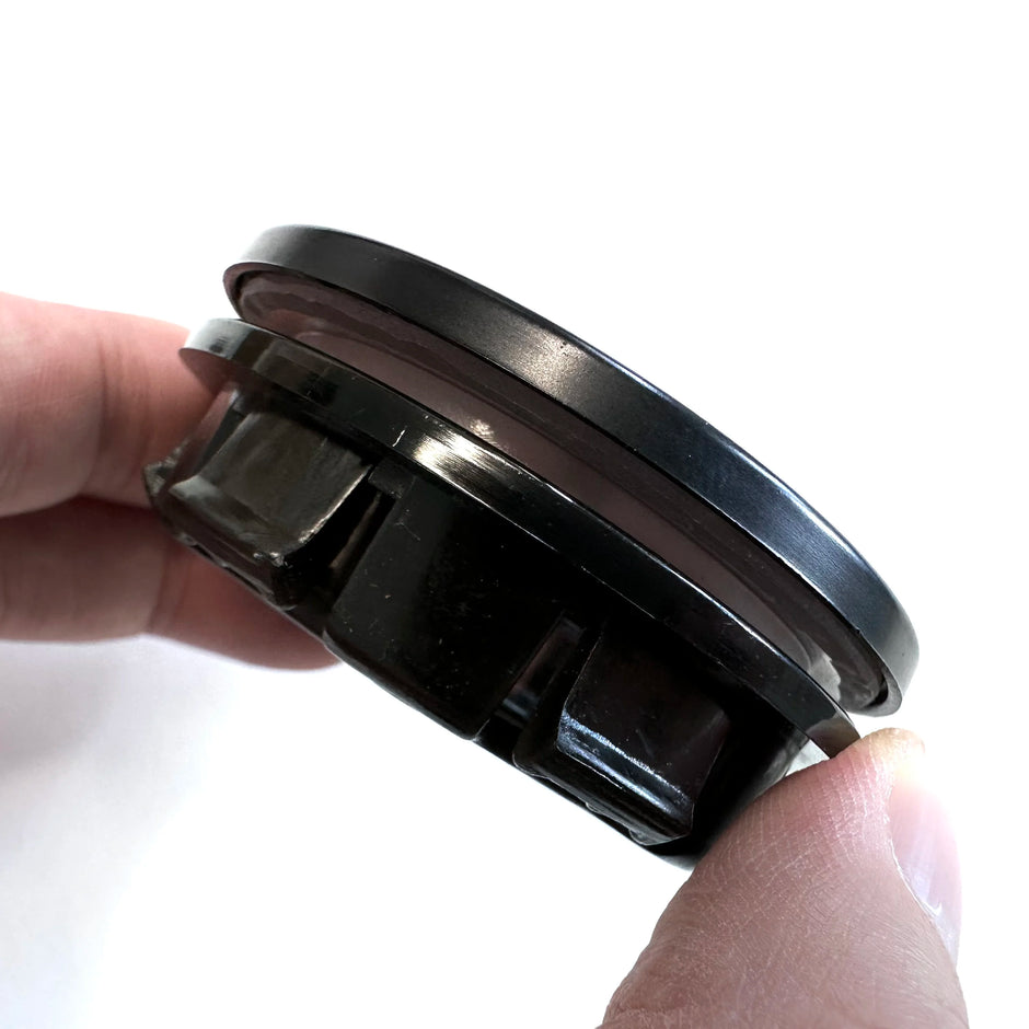 Dual Slash ( // ) Floating Wheel Center Caps for Dodge Challenger/Char ...